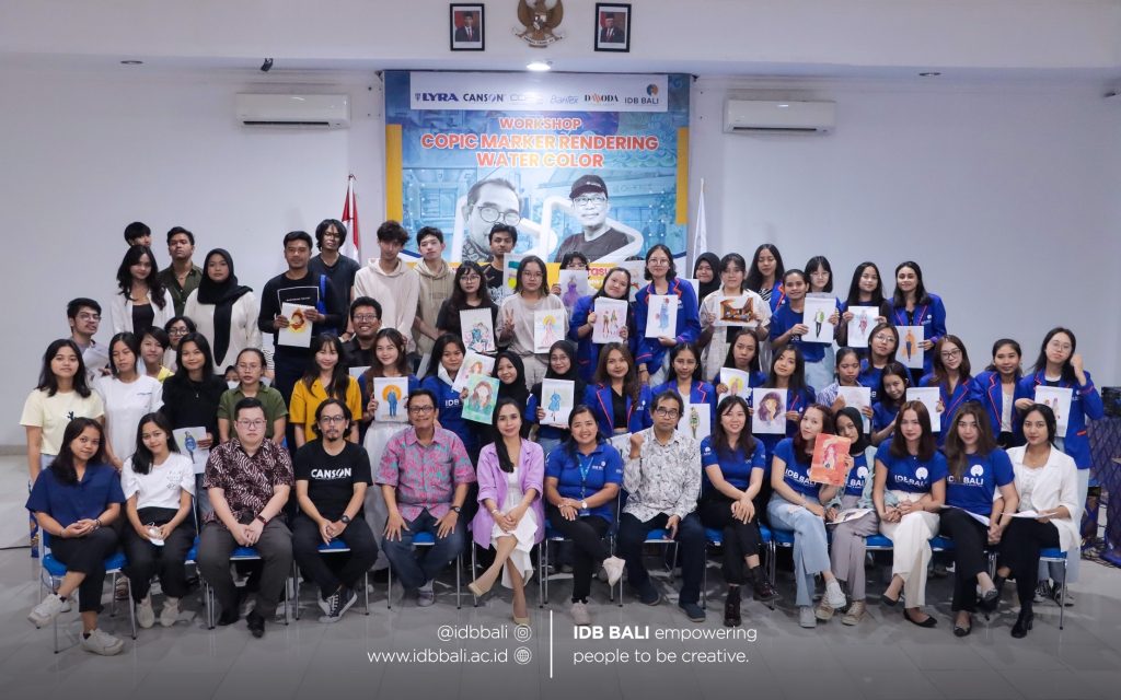 Program Studi Desain Mode (Fashion) IDB Bali Menggelar Workshop Copic ...