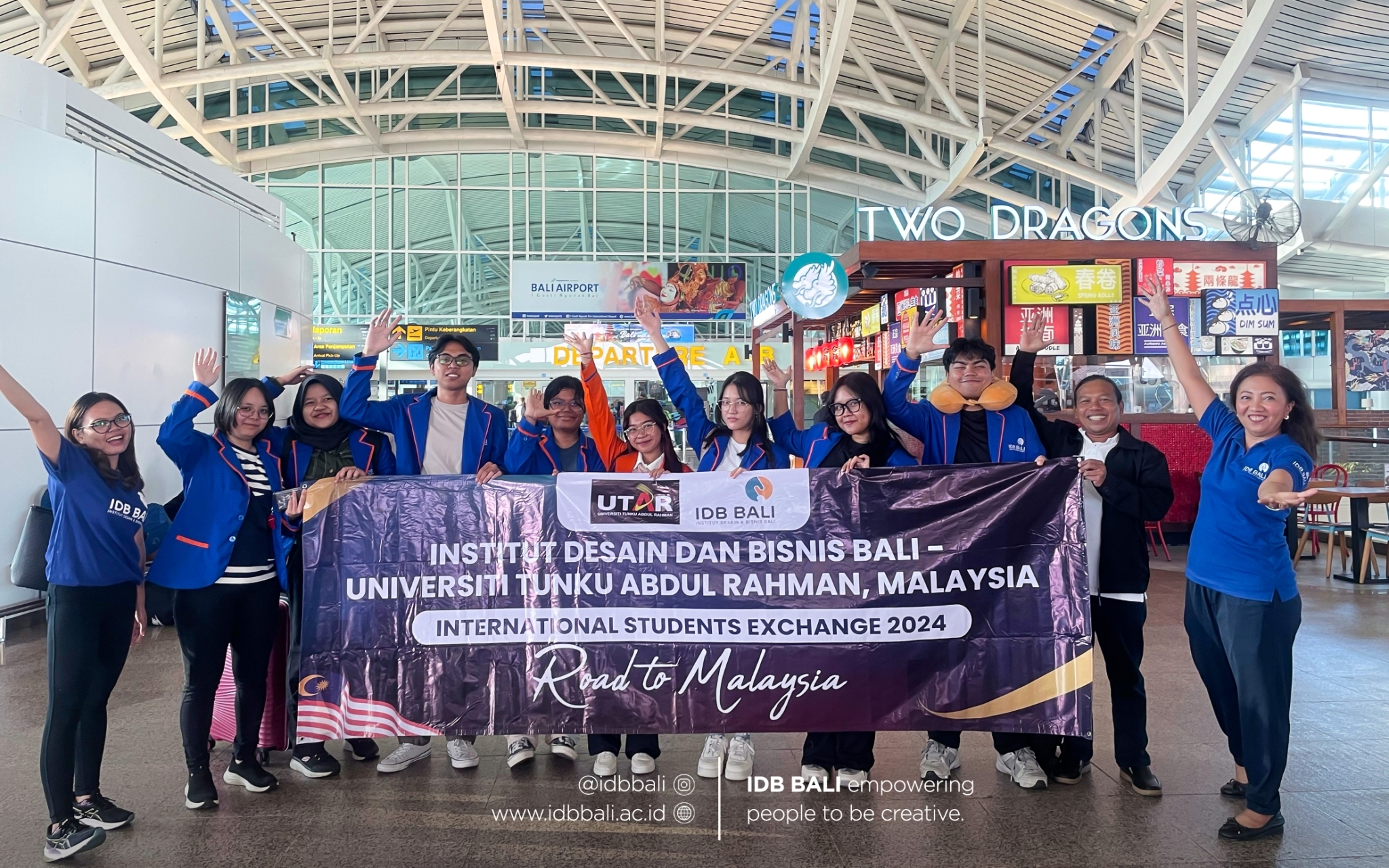 Membanggakan! 8 Mahasiswa IDB Bali Ikuti Study Exchange ke Universiti ...